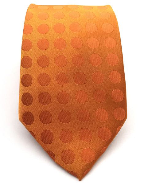 Bright Orange Polka Dot Necktie – GentlemanJoe