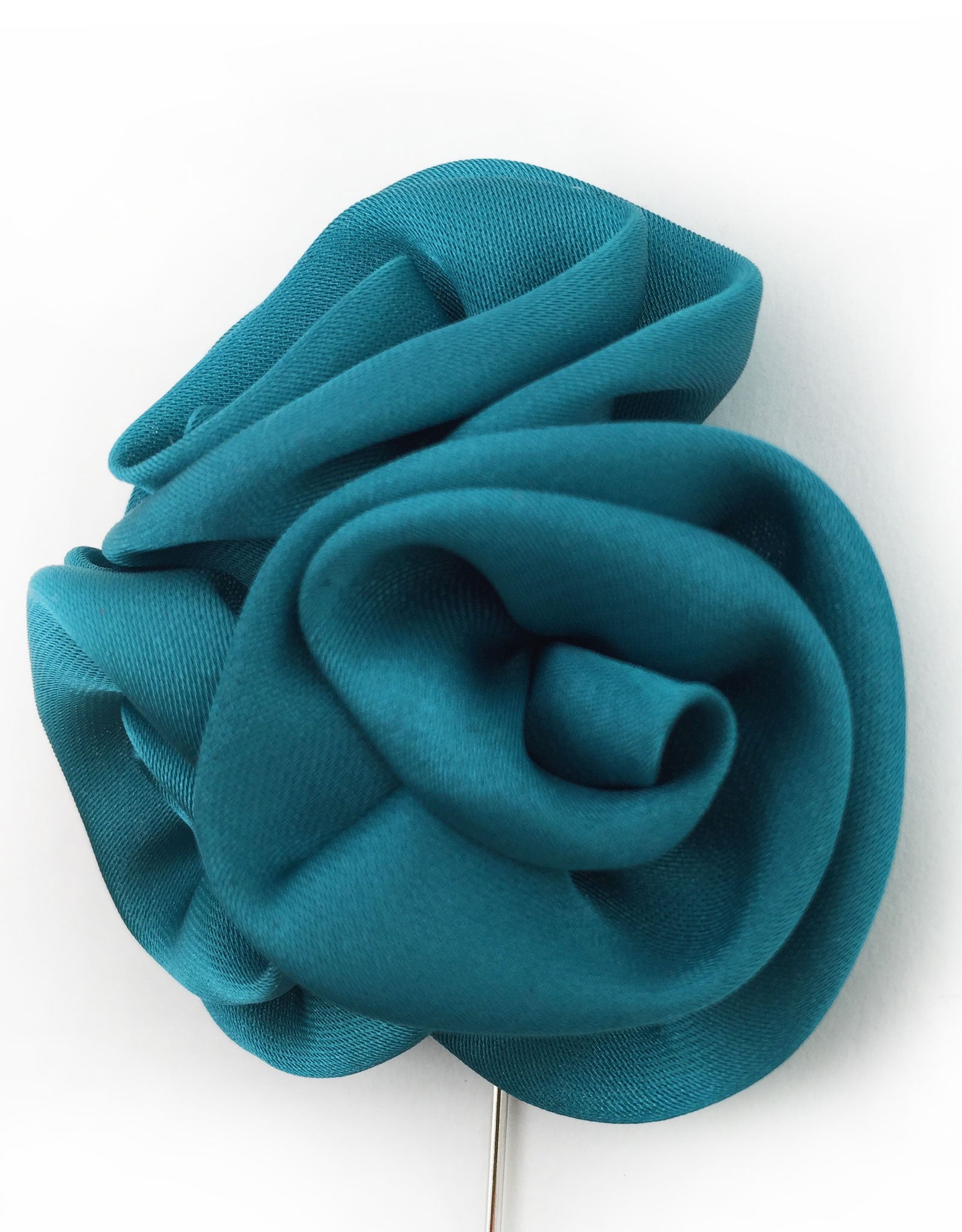 Teal Flower Lapel Pin – GentlemanJoe