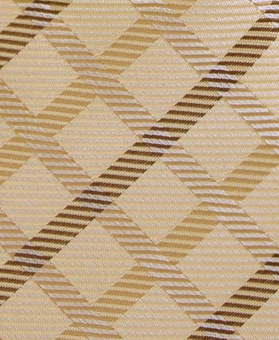 Golden Beige Plaid Tie – GentlemanJoe