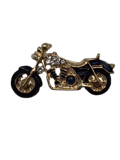 Red or Dark Blue Motorcycle Lapel Pin – GentlemanJoe