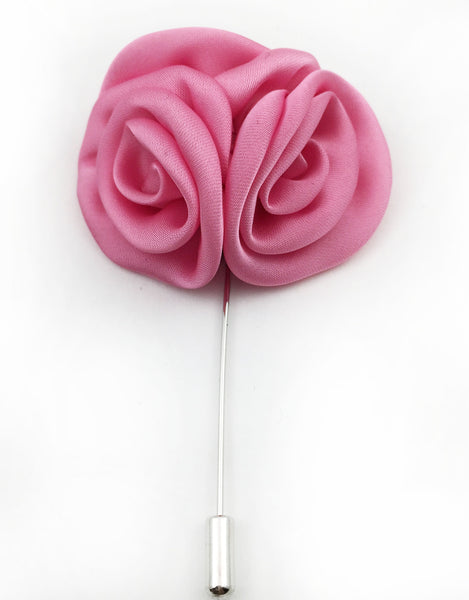 Light Pink Flower Lapel Pin – GentlemanJoe