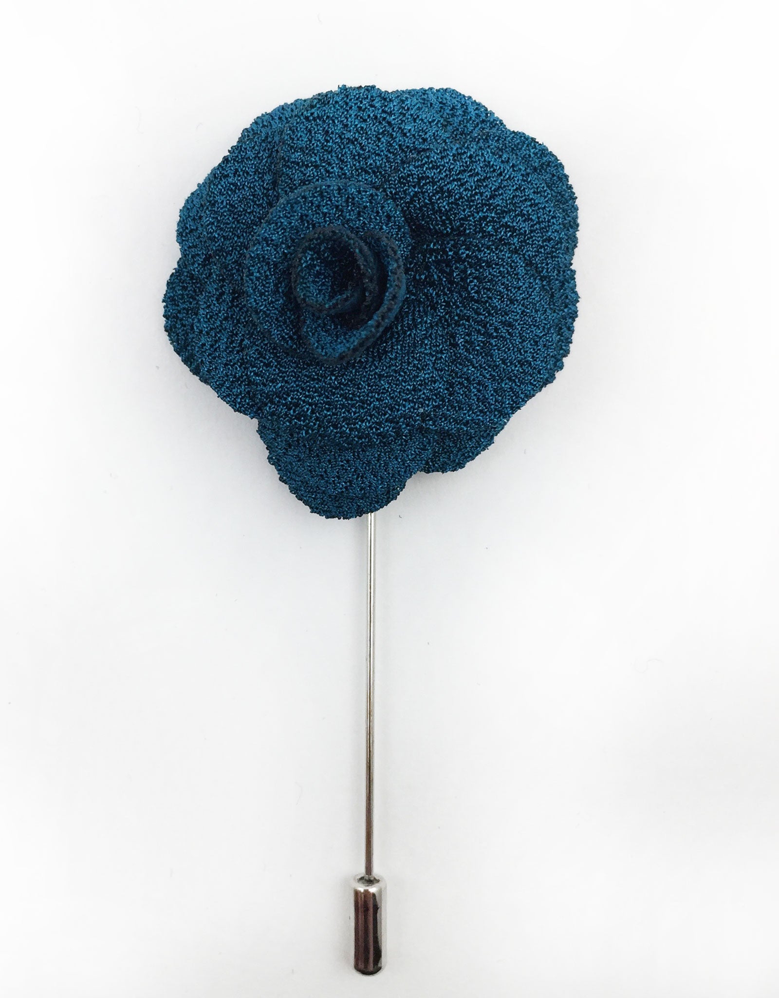 Teal Lapel Flower Pin – GentlemanJoe